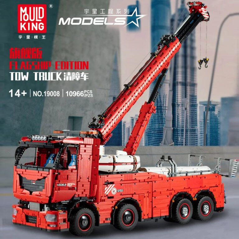 Mould King 19008 Abschlepper Tow Truck Technik Bausteine – Roehl ...