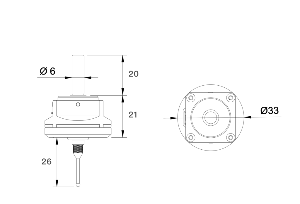 3D Taster Kantentaster Messtaster Werkzeuglängensensor CNC Mach3 GRBL ...