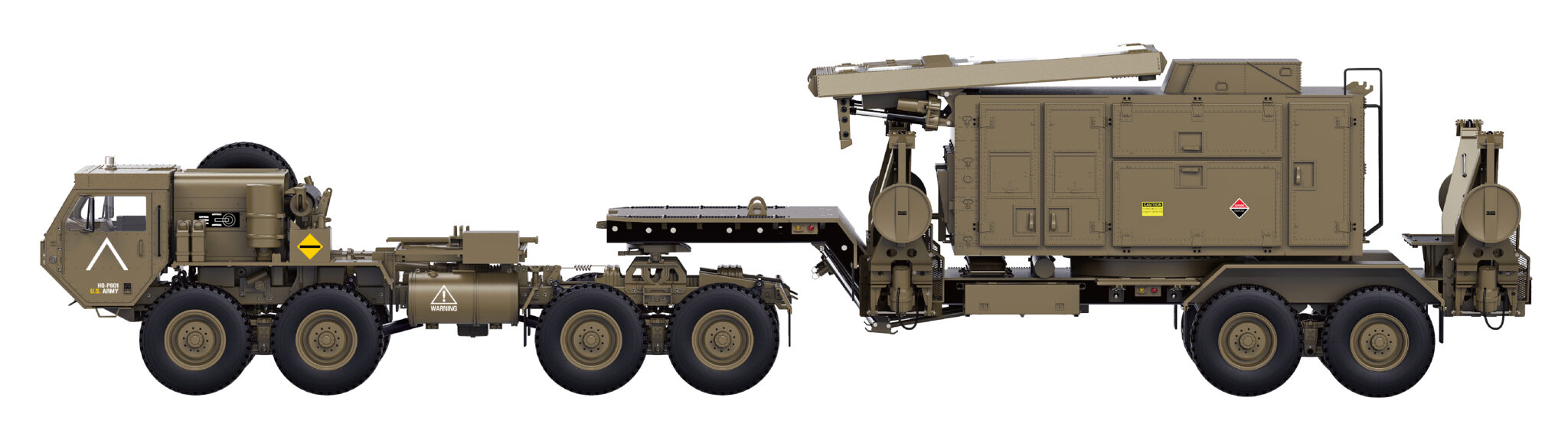 HG P804 Patriot AN MPQ53 Radar Militär Anhänger Sattelauflieger KIT ...