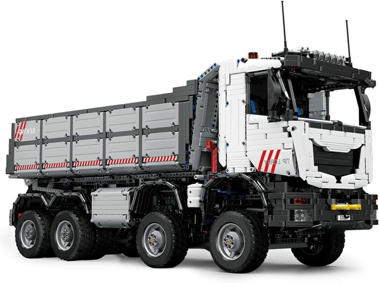 Mould King 19013 Dump Truck 8×8 Pneumatik Fernbedienung Kipper Technik ...