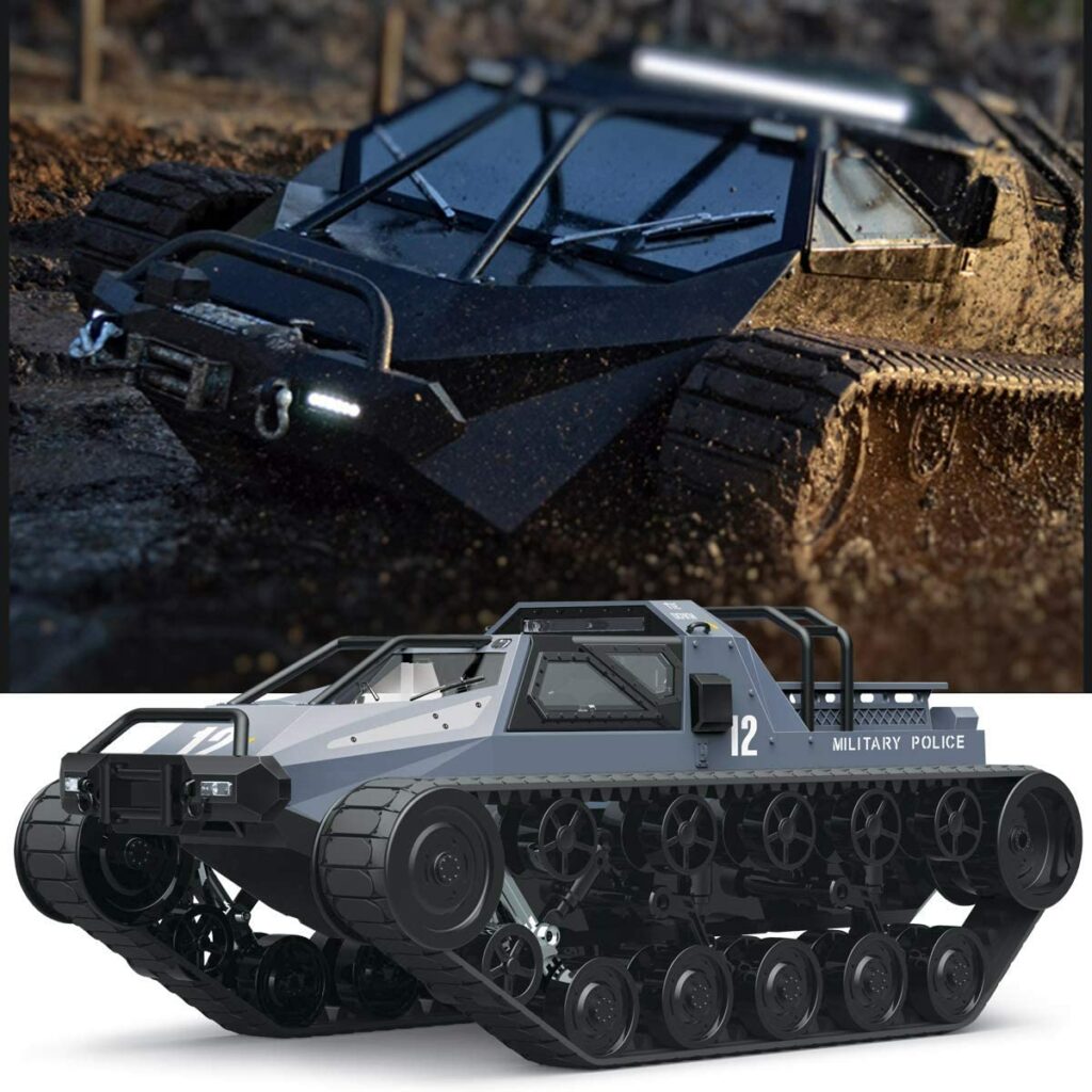 RT High Speed Tank Panzer 2.4G 1/12 4WD RTR Crawler RC Offroad Land ...