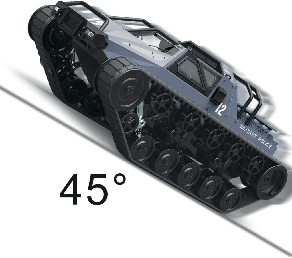 RT High Speed Tank Panzer 2.4G 1/12 4WD RTR Crawler RC Offroad Land ...