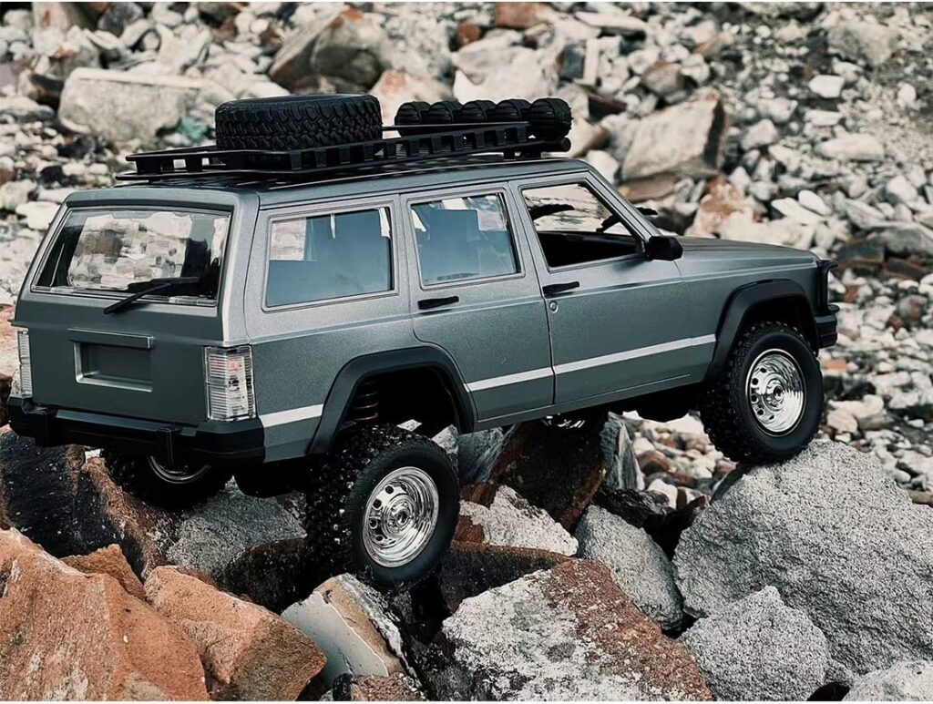 MN 78 2.4G 1/12 4WD RTR Crawler RC Auto Offroad Land Cherokee Fahrzeug ...